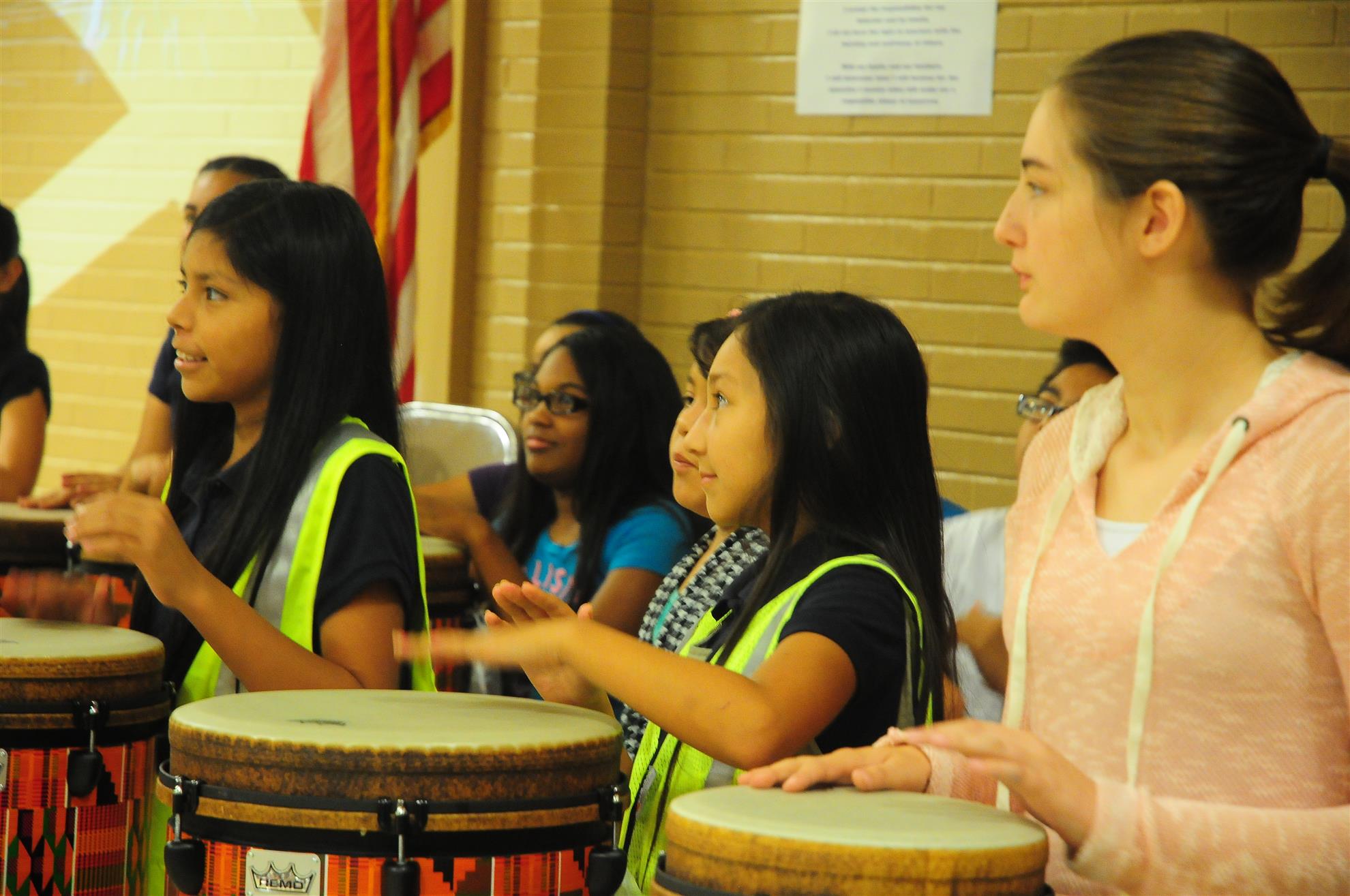 Midtown Rotarians Deliver Drums to Prairie Queen Elementary - Midtown ...